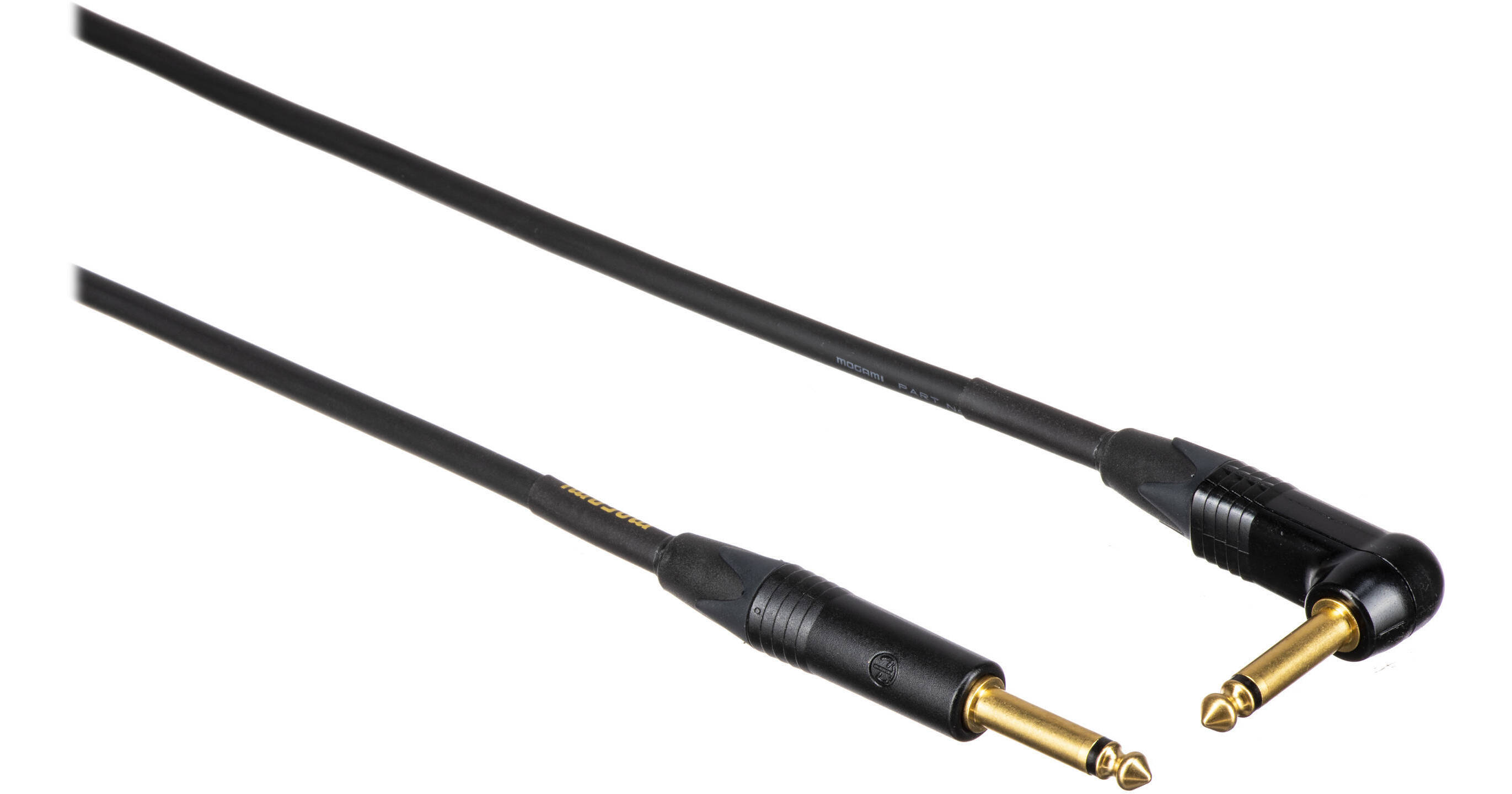 Mogami Gold Instrument Straight 1/4" Male to GOLDINSTRUMENT06R