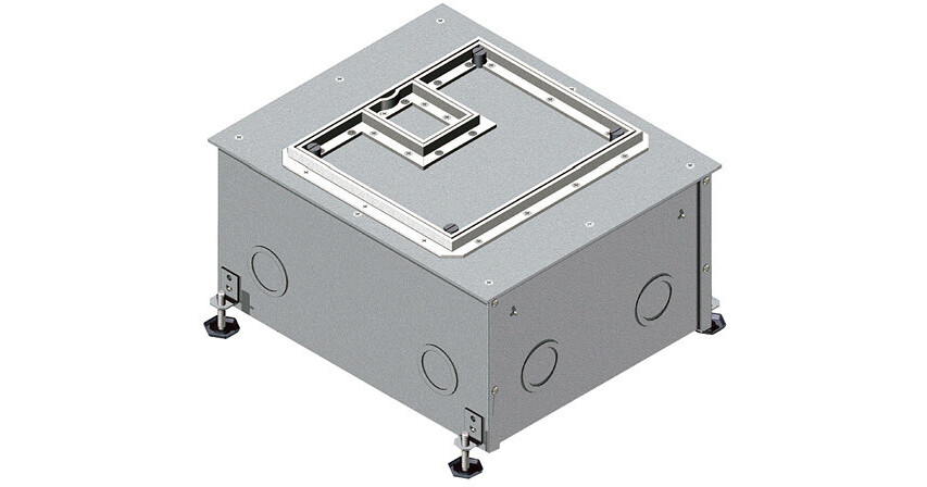 FSR FL-500P-2.25 Floor Box (2.25" Depth) FL-500P-2.25-B B&H