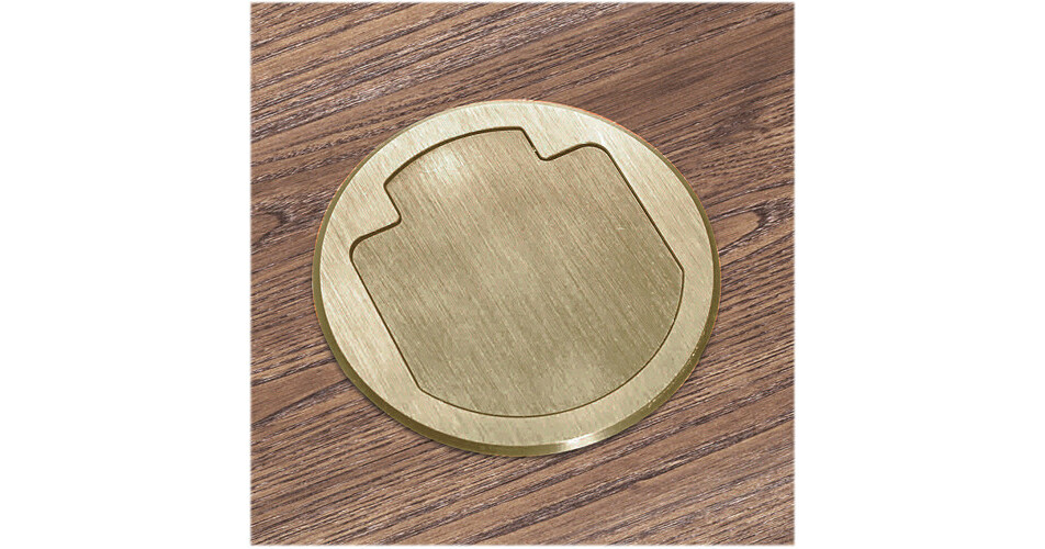 FSR T3-AC2-BRS Table Box (Round Brass Cover) T3-AC2-BRS B&H