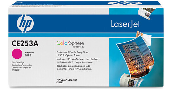 HP 504A Color LaserJet Magenta Print Cartridge CE253A B&H Photo