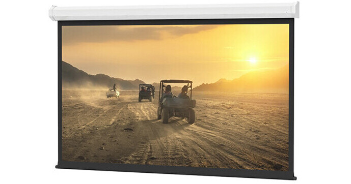 Da-Lite Electric Projection Screens (Square) | B&H Photo Video