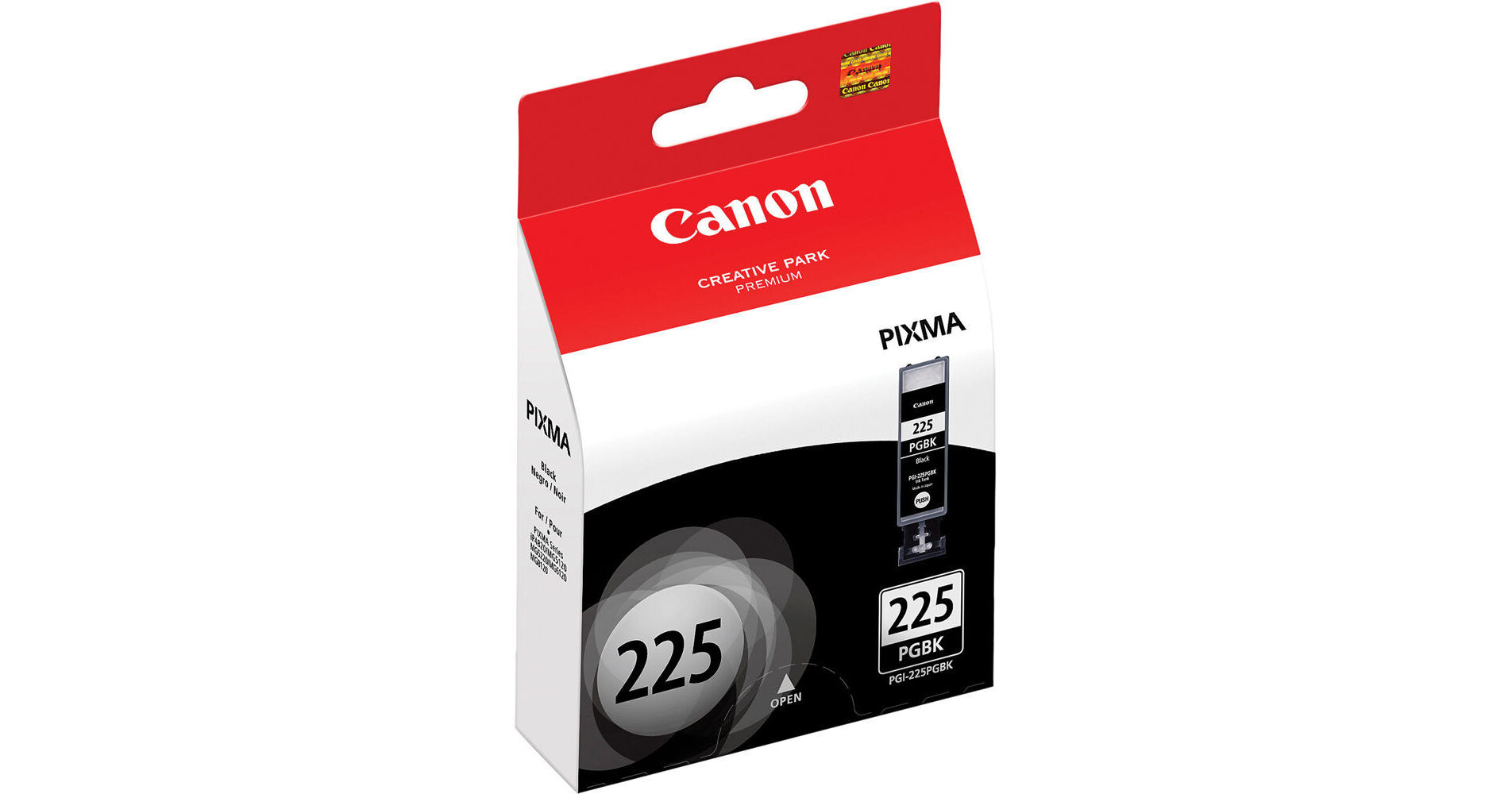 Canon PGI-225 Pigment Black Ink Tank 4530B001 B&H Photo Video