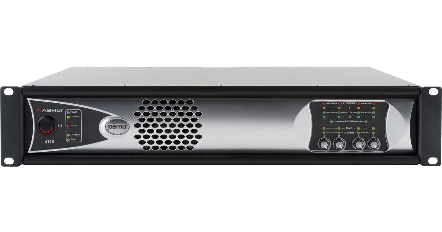 Ashly pema Powered 4125 Processor PEMA 4125 B&H Photo Video