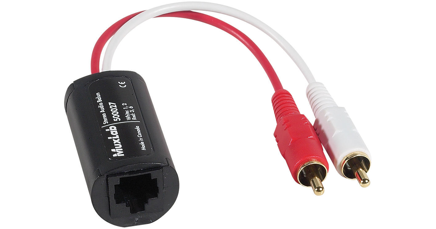 MuxLab Stereo Audio Balun 500027 B&H Photo Video