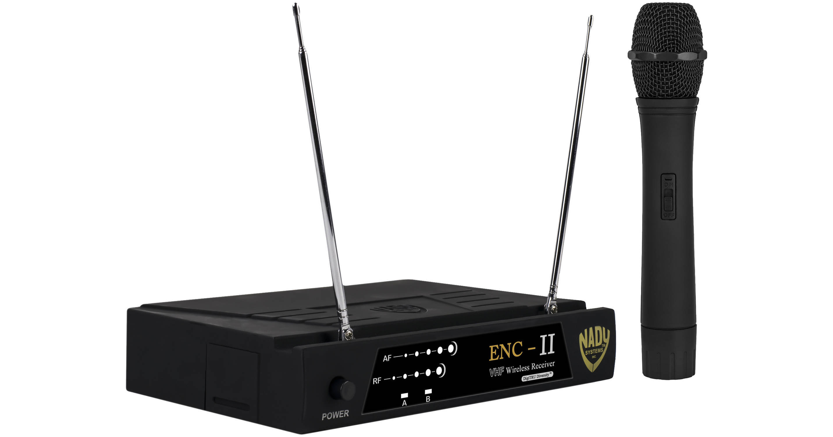 Nady Encore II Wireless Handheld Microphone System ENCORE 2 HT/D