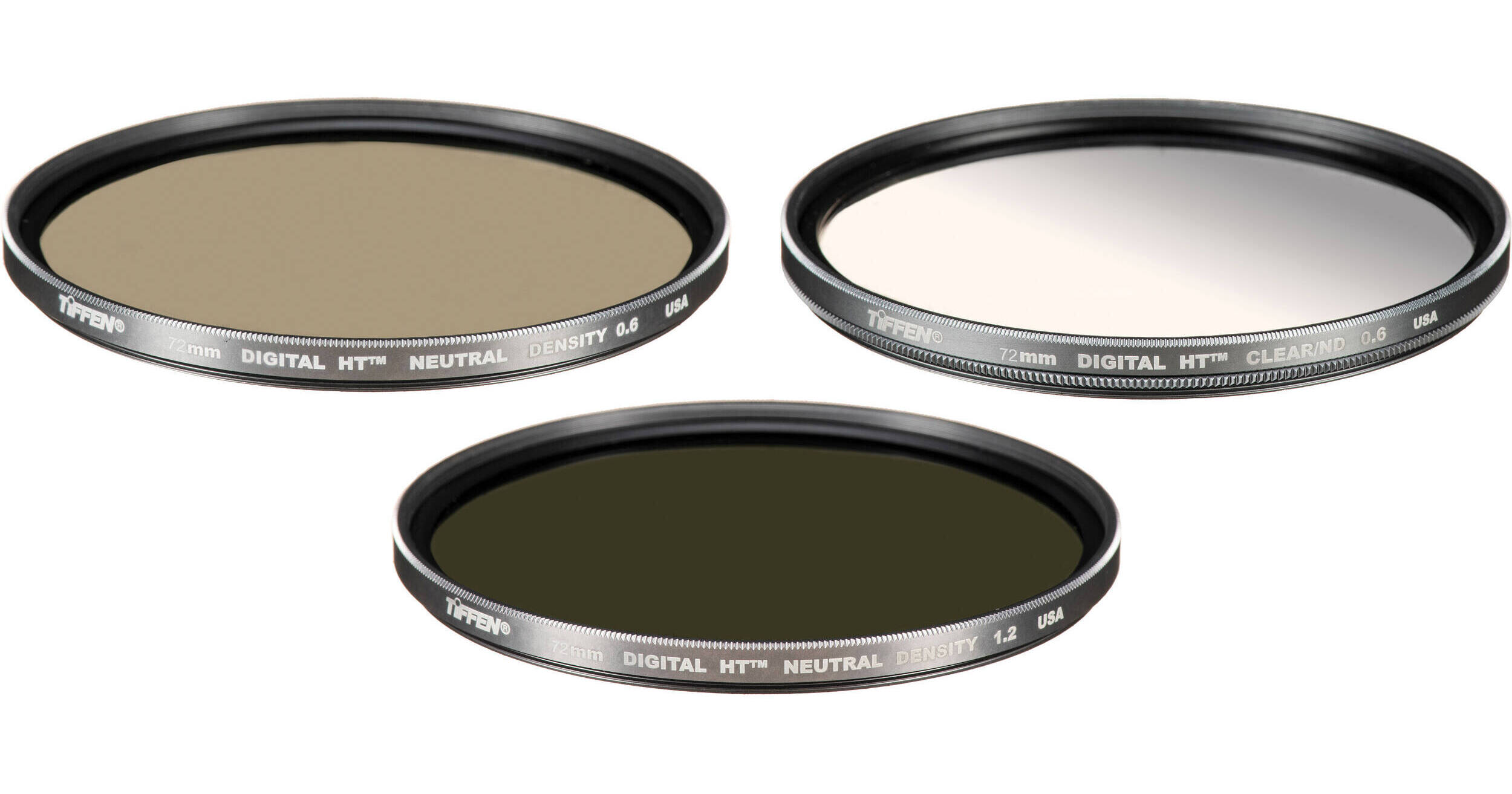 Tiffen 72mm Digital HT Neutral Density Filter Kit 72HTNDK3 B&H