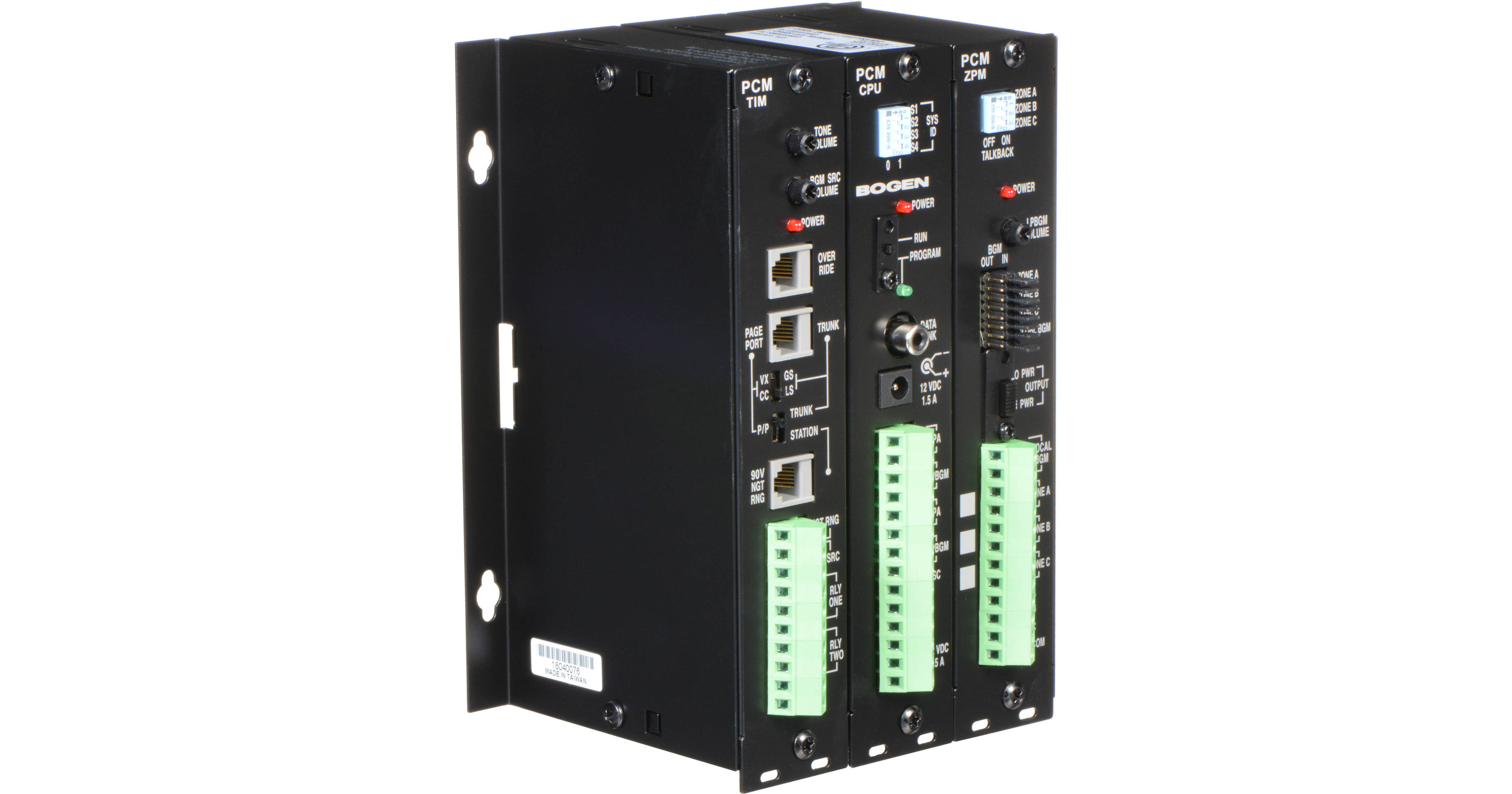 Bogen Pre-Assembled 3-Zone PCM2000 Paging System PCMSYS3 B&H