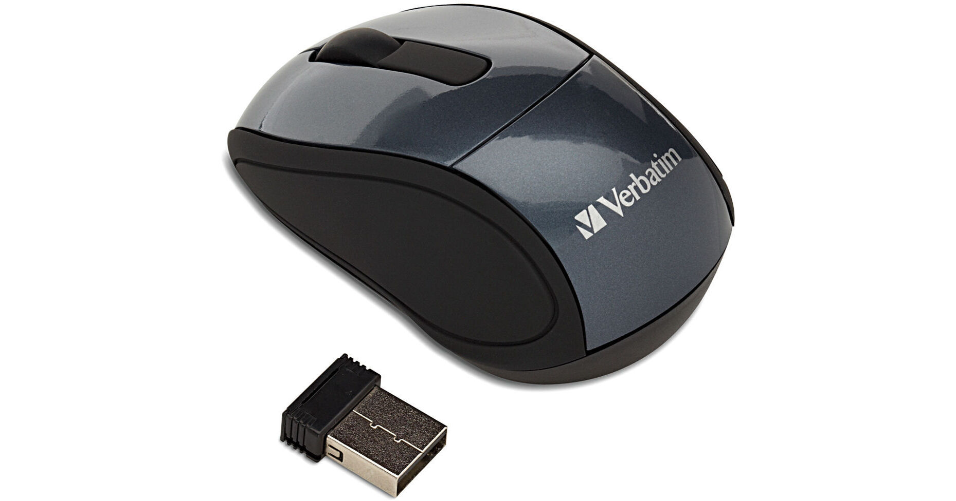 Verbatim Wireless Mini Travel Mouse - Graphite 97470 B&H Photo