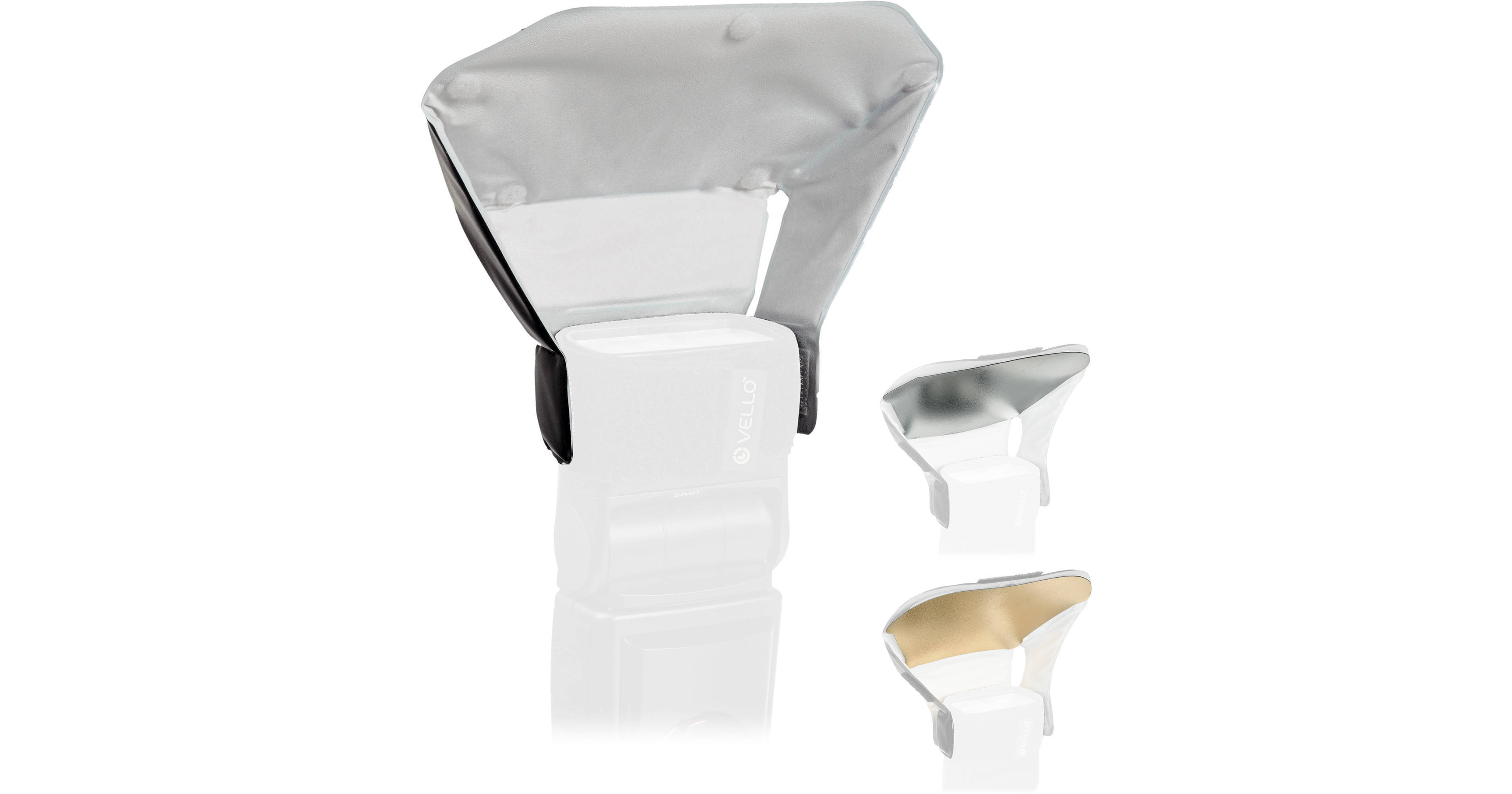 Vello Light Bouncer Kit for Portable Flashes FD-200 B&H Photo