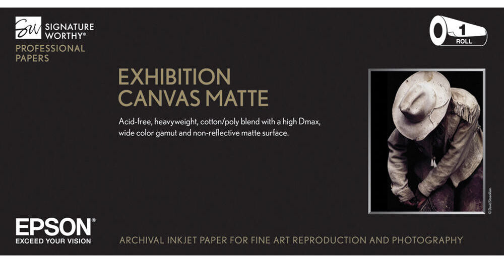 Epson Exhibition Canvas Matte Archival Inkjet Paper S045255 B&H