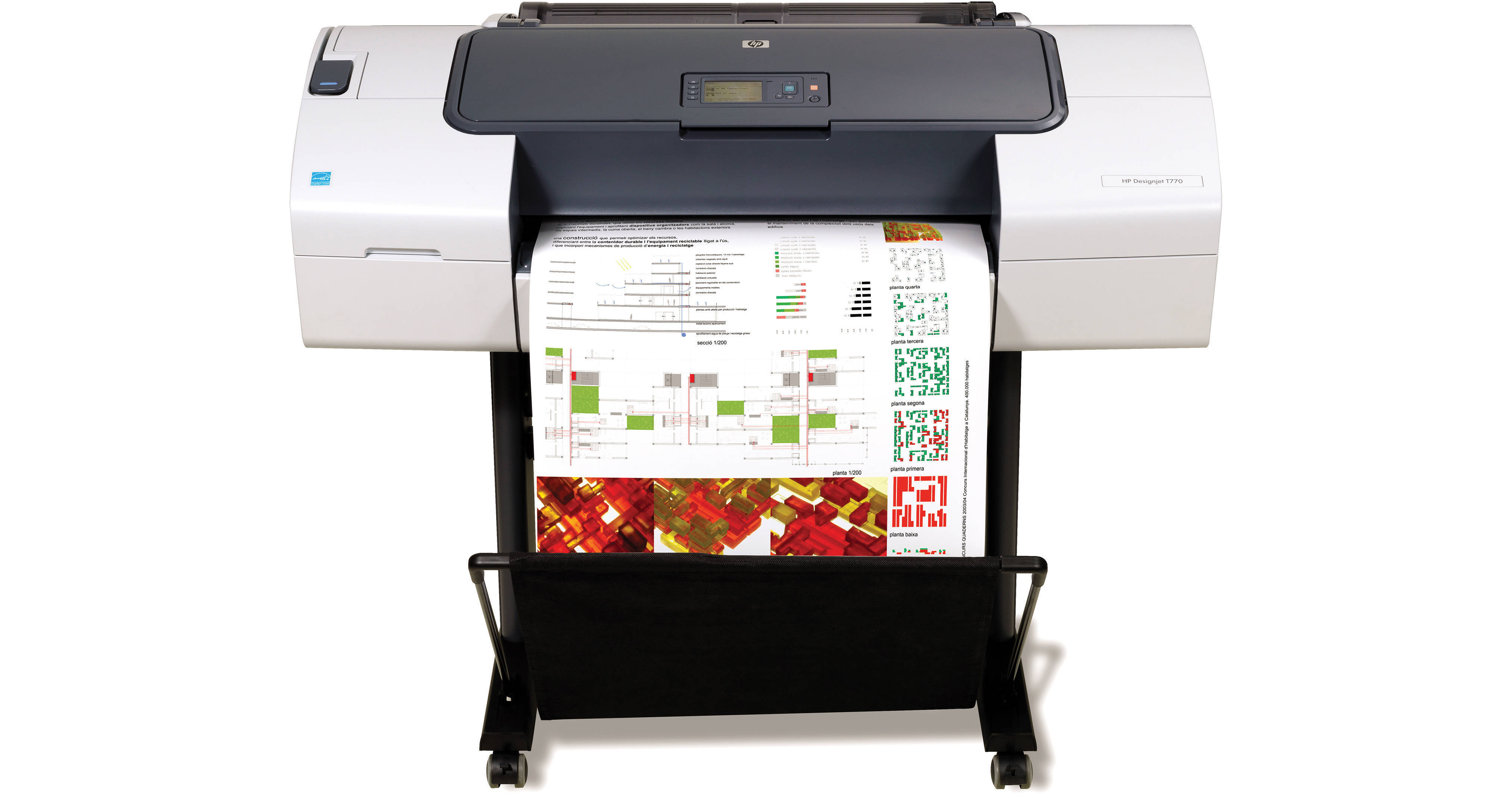HP HP Designjet T770 24 Printer CQ306AB1K B H Photo Video
