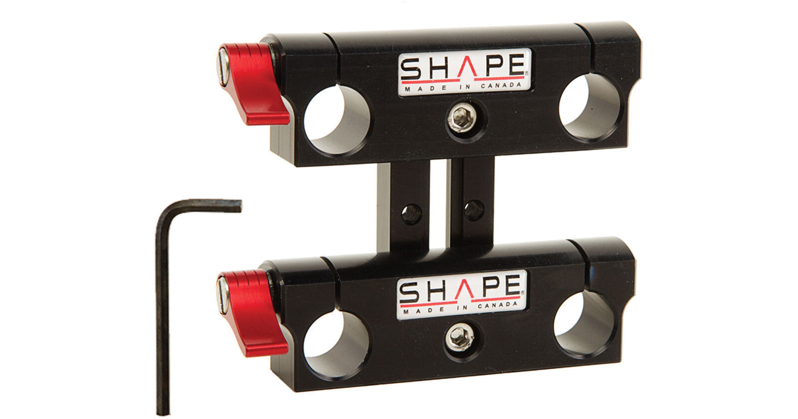 SHAPE Double Sliding Rod Block RODSUP3 B&H Photo Video