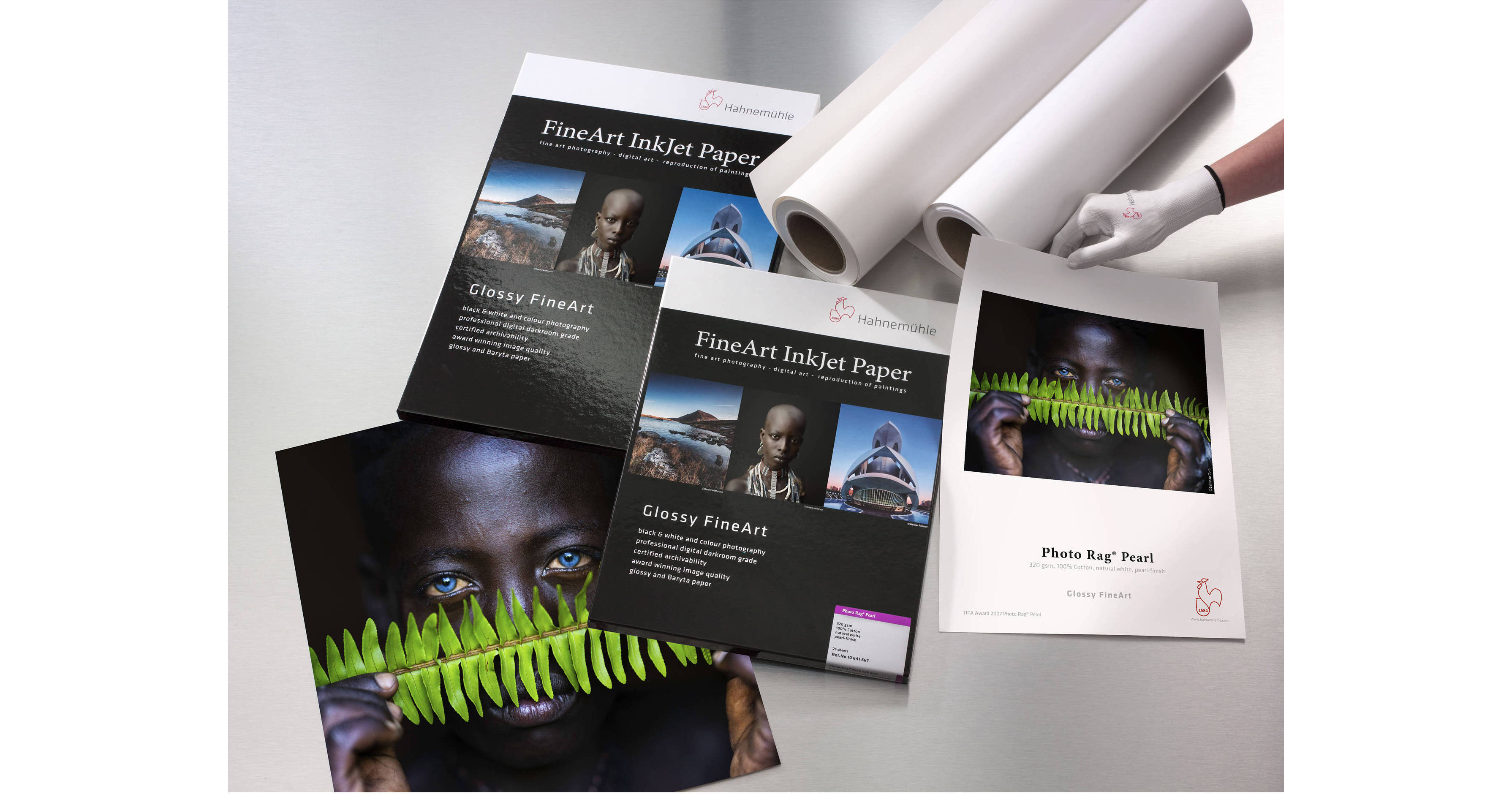 Hahnemuhle Photo Rag Pearl Paper (8.5x11", 25 Sheets) 10641450