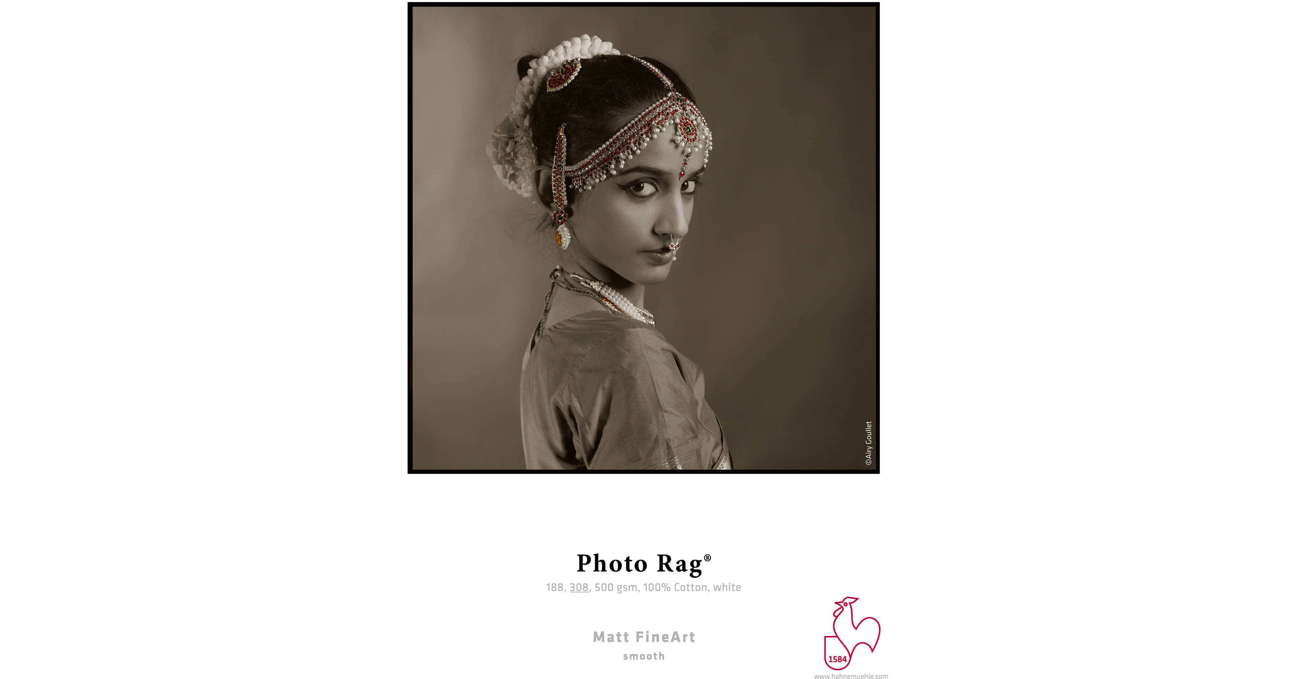 Hahnemuhle Photo Rag Paper (17 x 22", 25 Sheets) 10641433 B&H