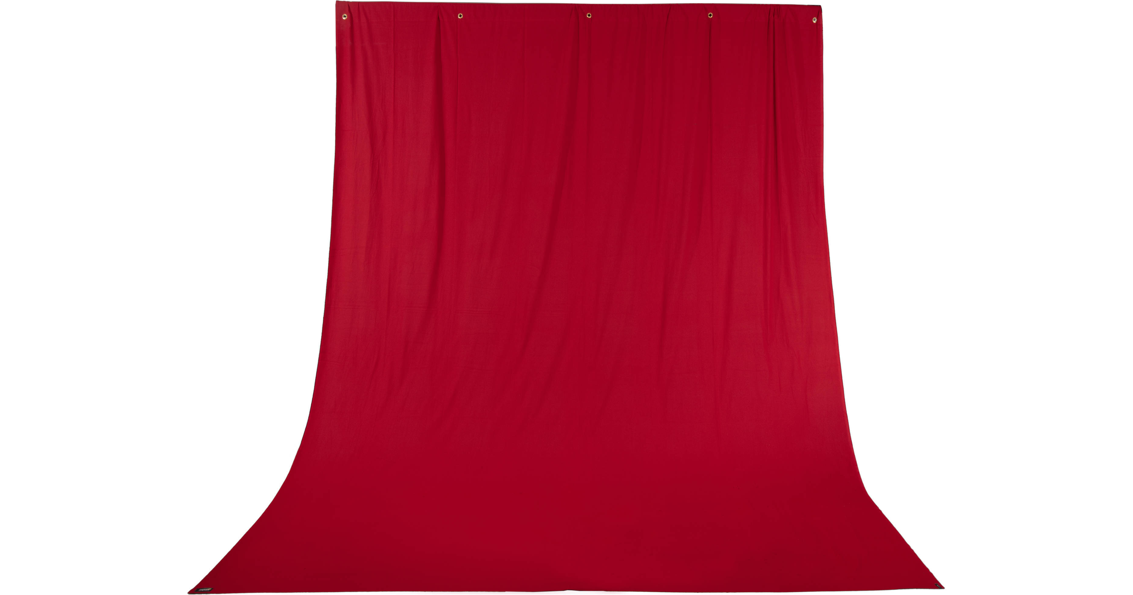 Impact Solid Muslin Background (10 x 12', Ruby Red) BGS-1012-RR