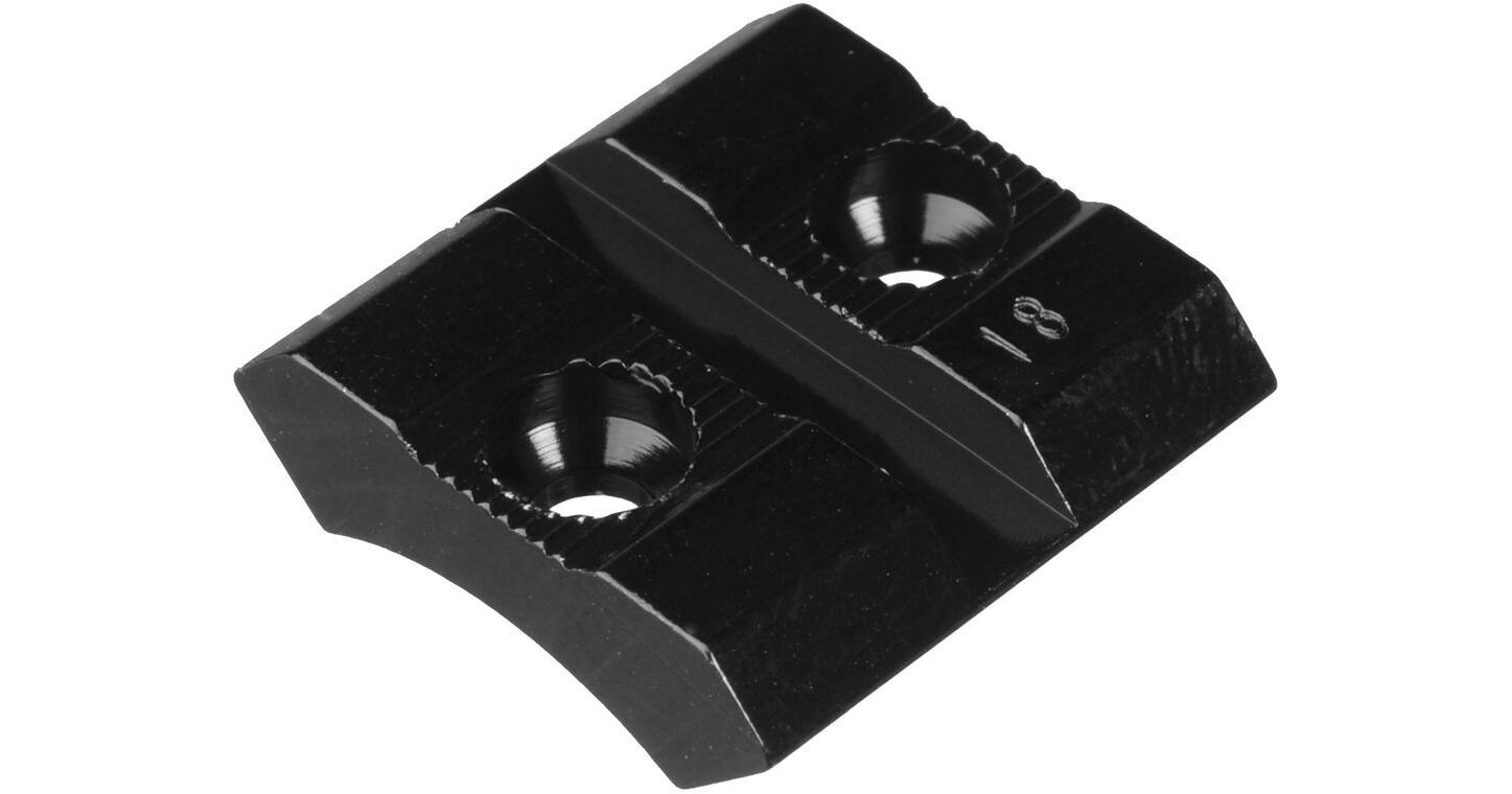 Weaver Top Mount Base #18 (Gloss Black) 48018 B&H Photo Video