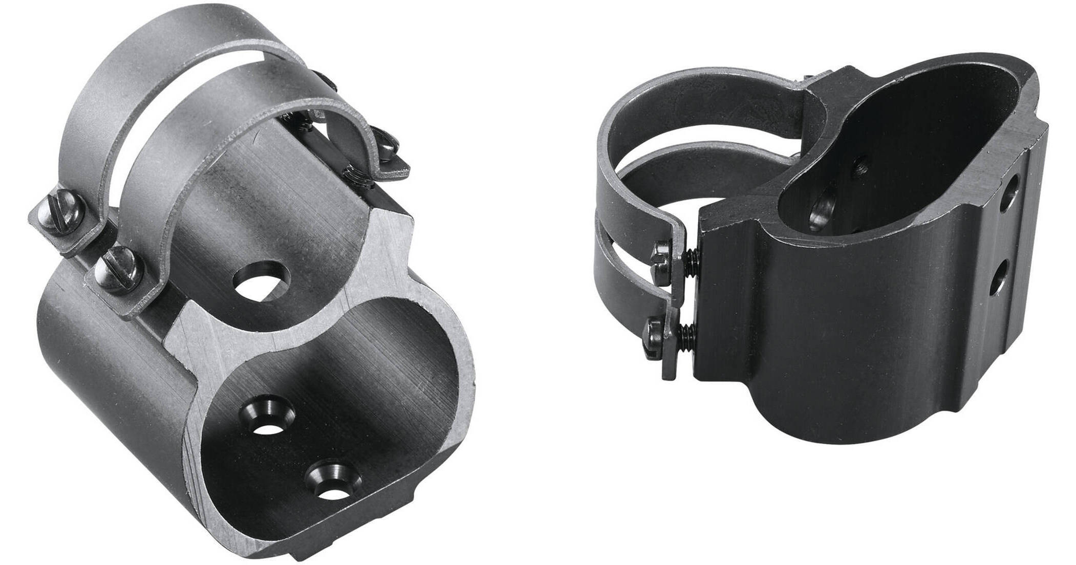 Weaver Steel Lock Mount See-Thru Riflescope Rings for 1" 49713