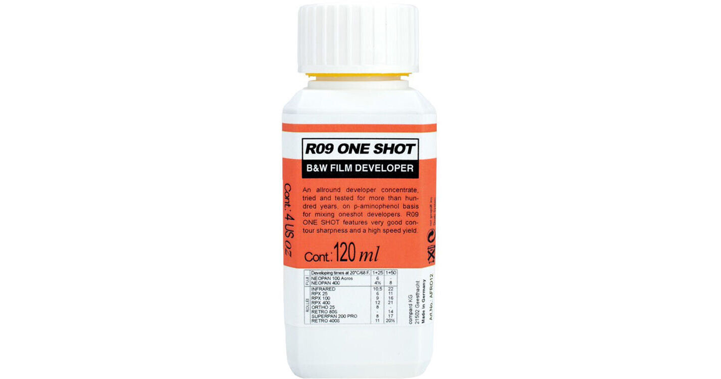 Rollei Compard R09 One Shot Black and White Film Developer 9724