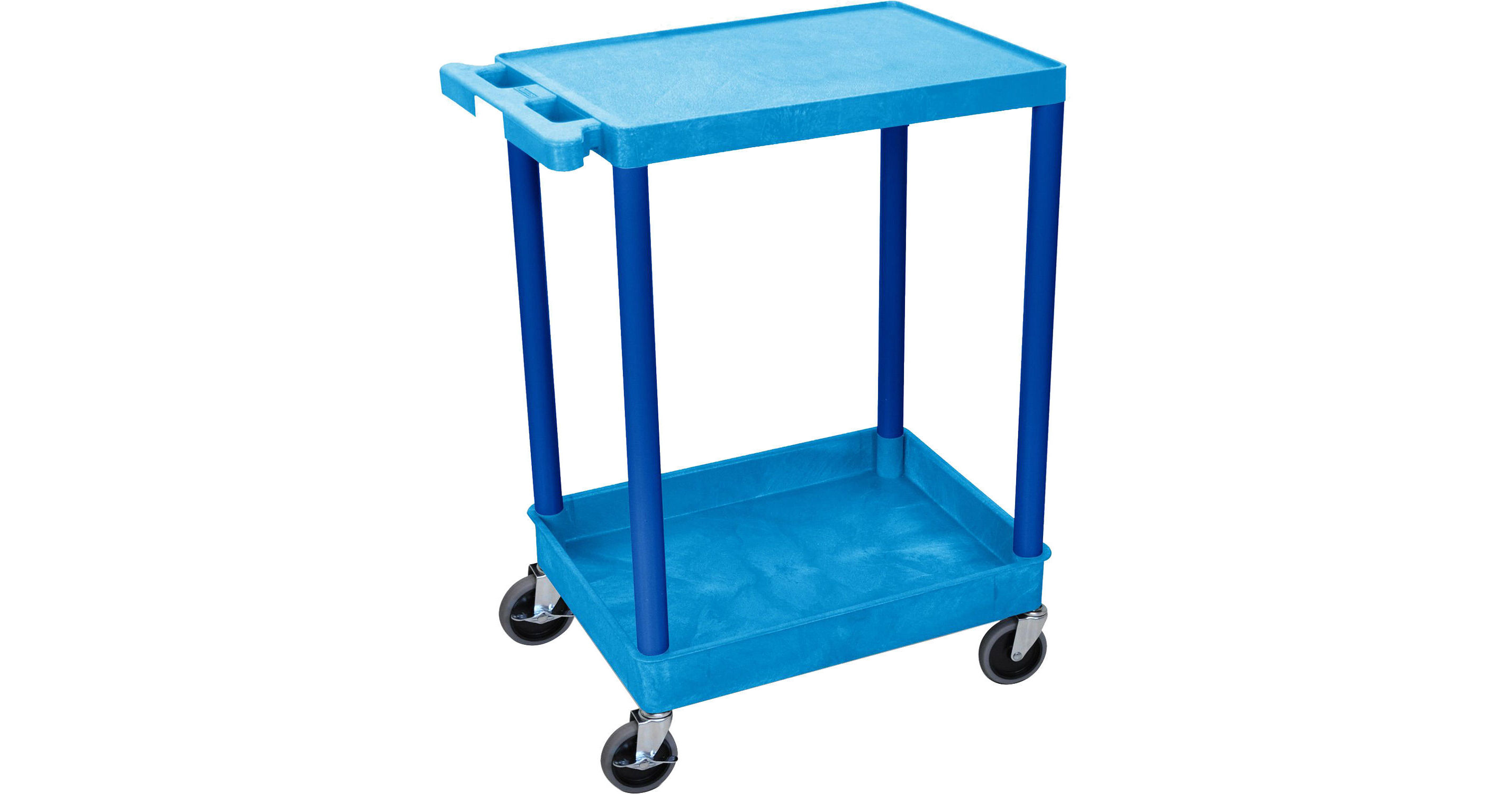 Luxor CART/2-SHELF 24x18x35.5" - BLU-S/BLU-L BUSTC21BU B&H Photo
