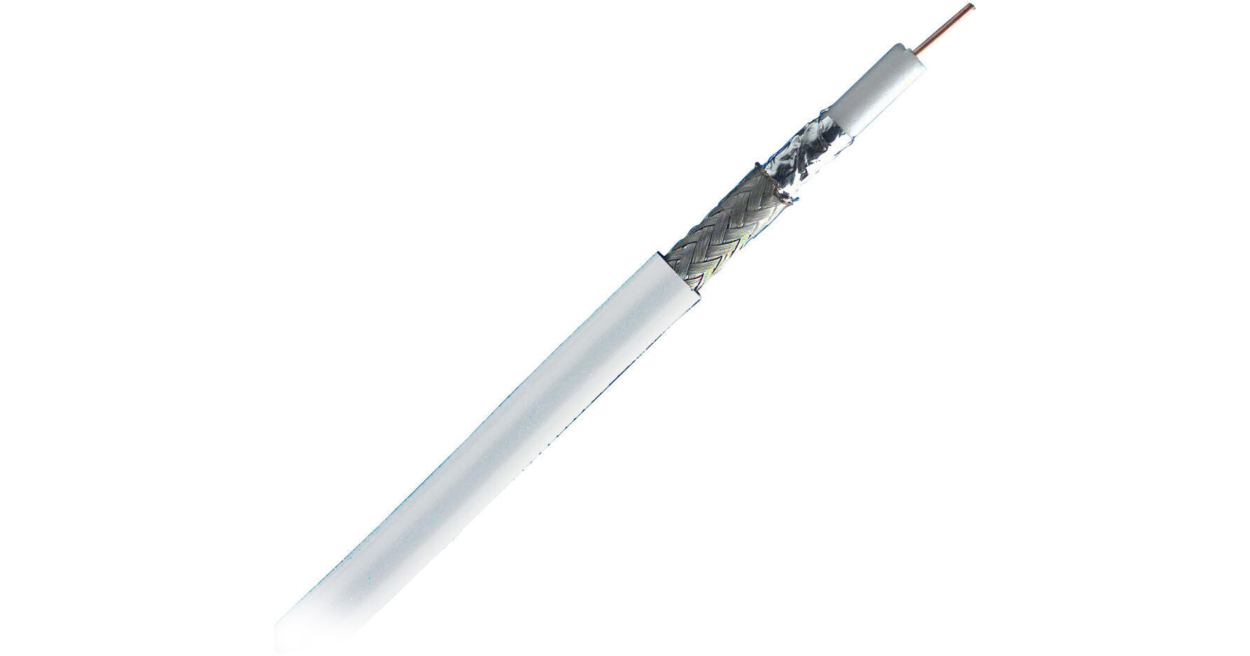 Belden RG59 Digital Video Coax Cable 1000 ft White 1505A-1000WH