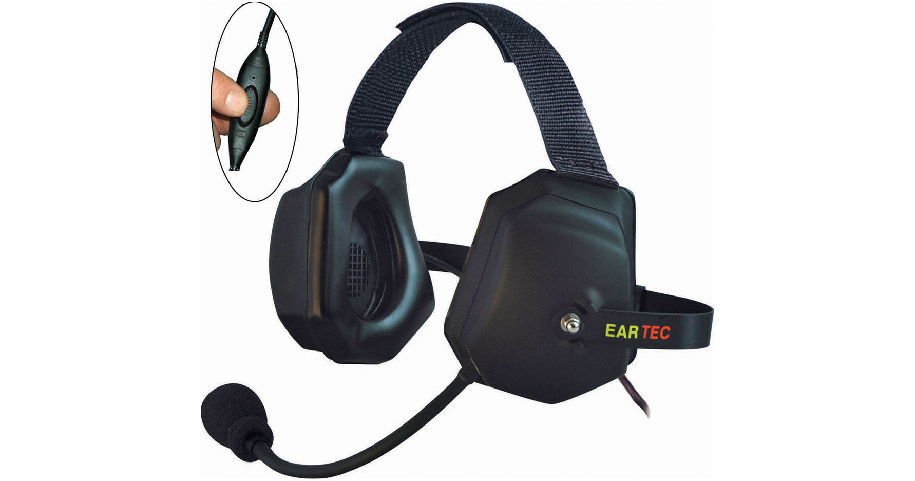 Eartec XTreme Inline PTT Headset for SC-1000 Radio XTSC1000IL