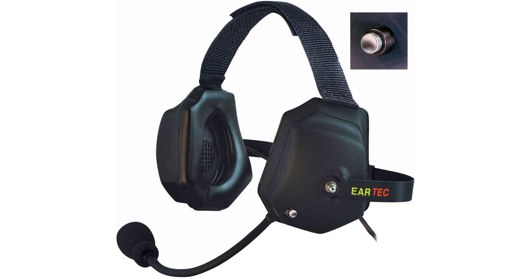 Eartec XTreme Shell Mount PTT Headset for SC-1000 XTSC1000SH B&H
