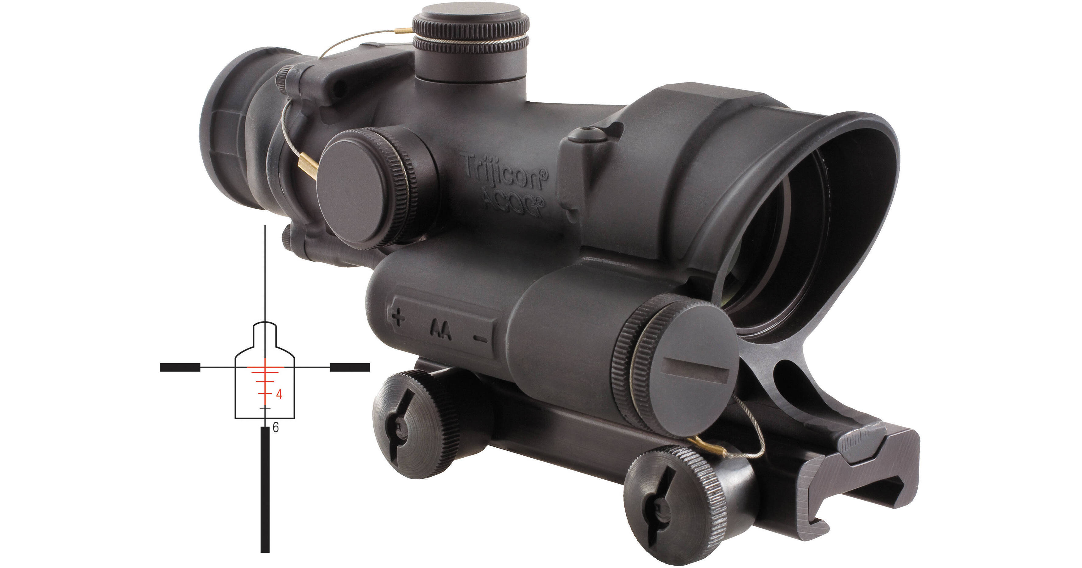 Trijicon 4x32 ACOG LED-Illuminated Riflescope TA02 B&H Photo