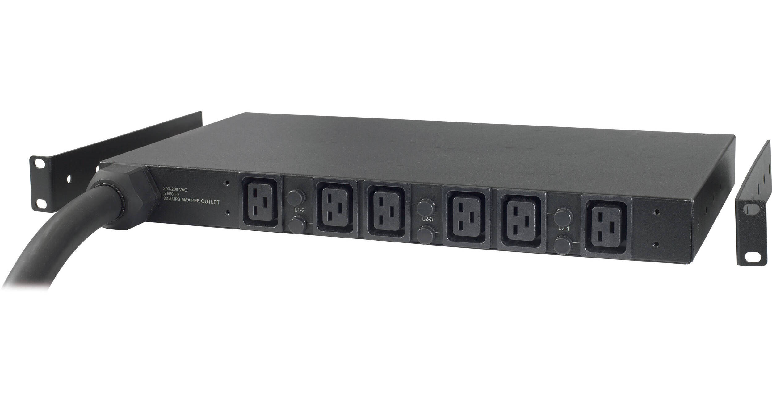 APC 6-Outlet 400V Power Distribution Unit (1 RU) AP7526 B&H