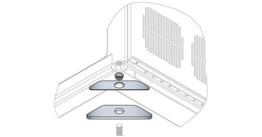 Middle Atlantic BGR-ISO Isolation Kit BGR-ISO B&H Photo Video