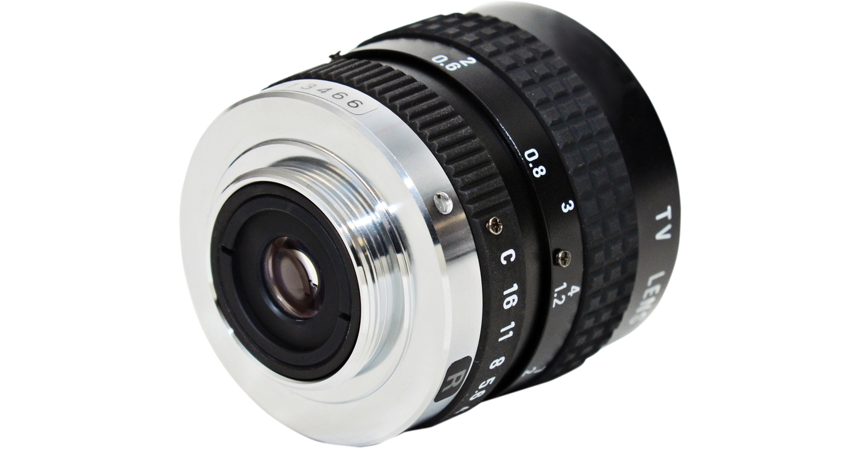 AstroScope C-Mount 25mm f1.8 Objective Lens with Iris 915229 B&H