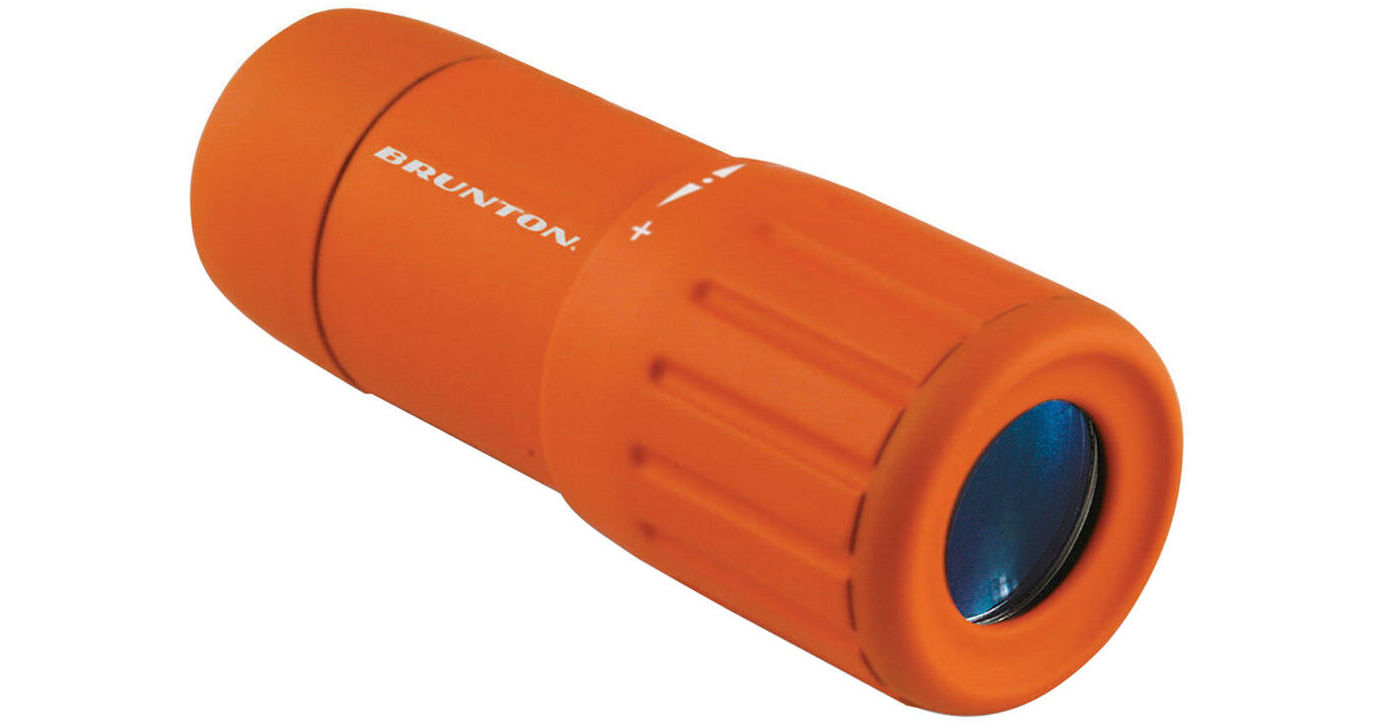 Brunton 7x18 Echo Pocket Scope Monocular (Orange) F-ECHO7018-OR