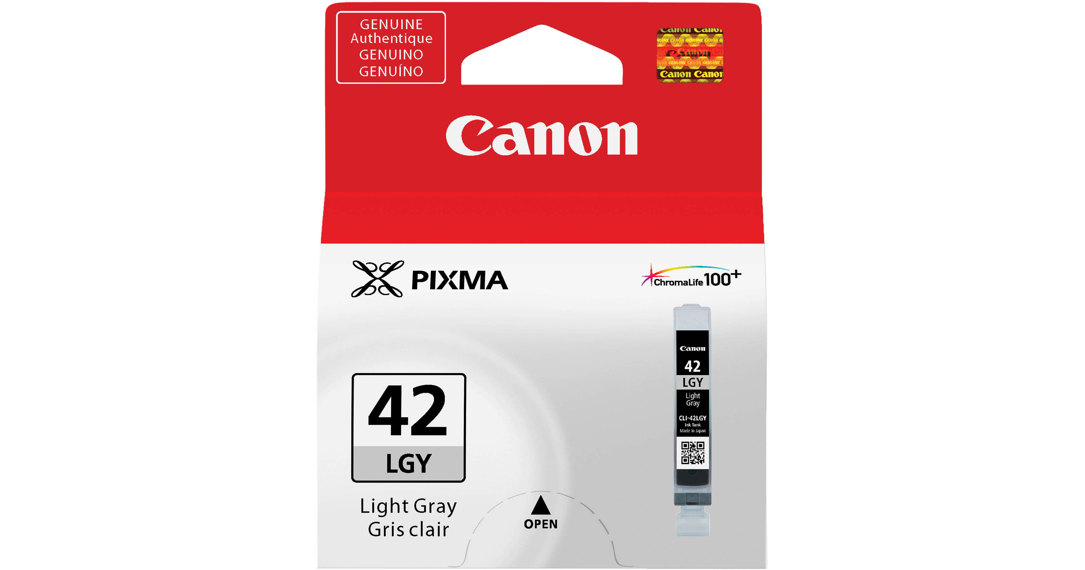 Canon CLI-42 Light Gray Ink Cartridge 6391B002 B&H Photo Video