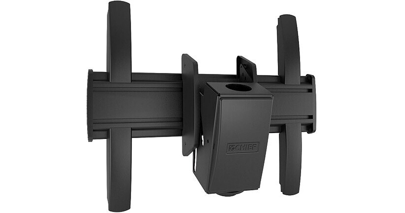 Chief MCM1U FUSION Medium Flat Panel Ceiling Mount (Black) MCM1U