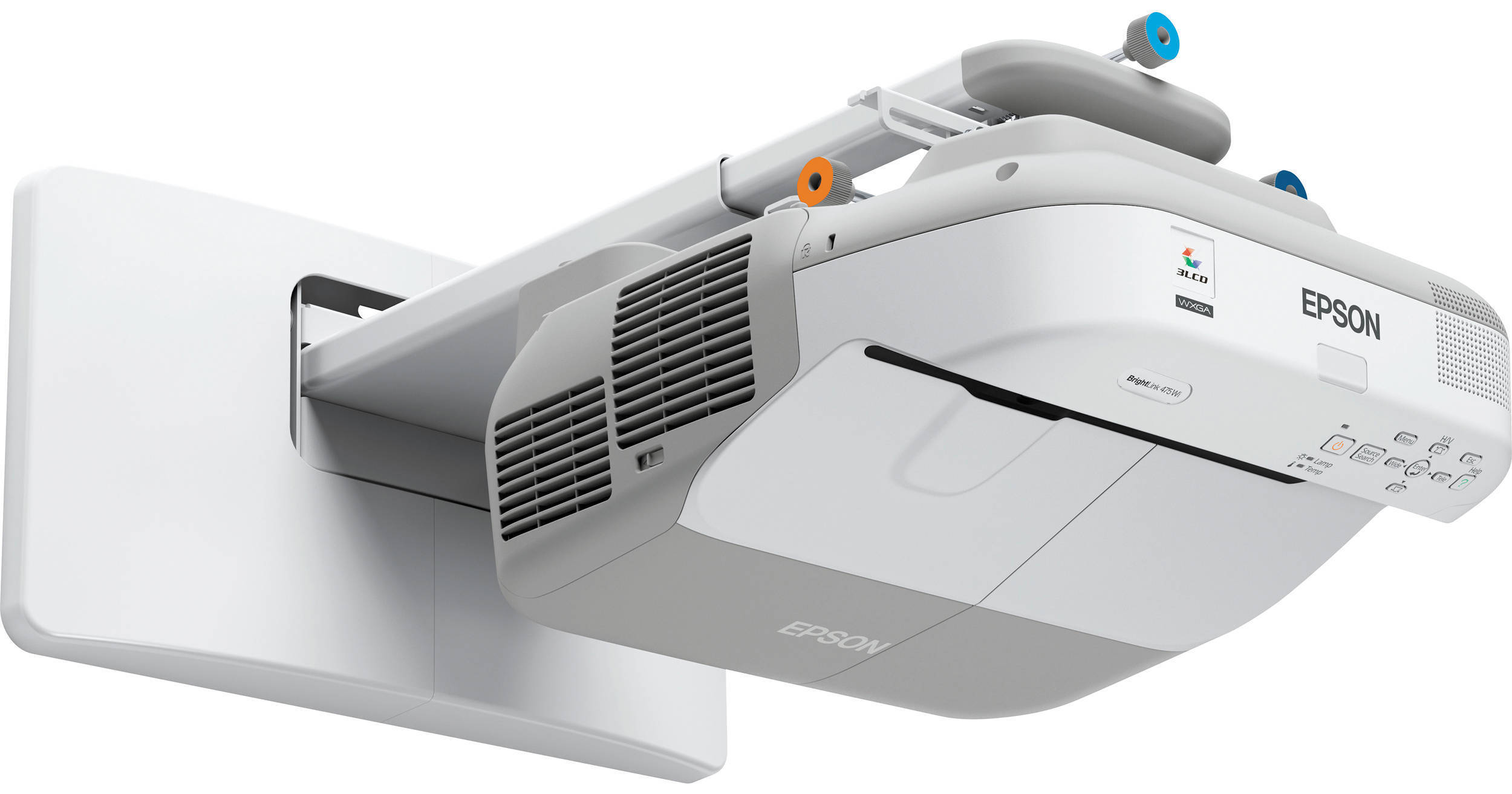 Epson BRIGHTLINK 475Wi WXGA PROJ w/WALL-MT V11H453520W B&H Photo