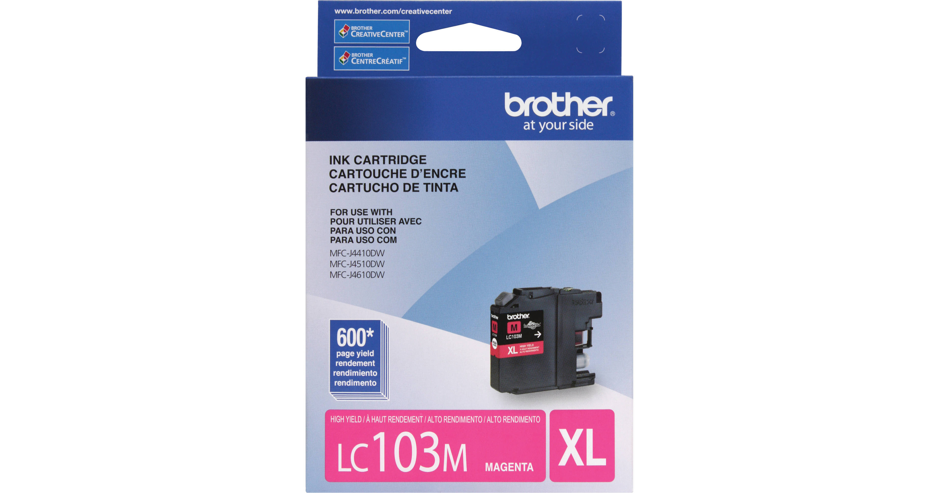 Brother LC103M Innobella High Yield Magenta Ink Cartridge LC103M
