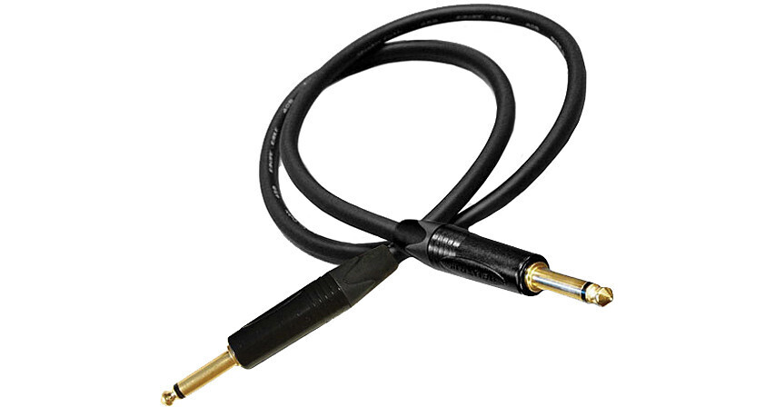 Canare GS-6 Guitar Cable with Neutrik Straight Plug GS6TSTS30