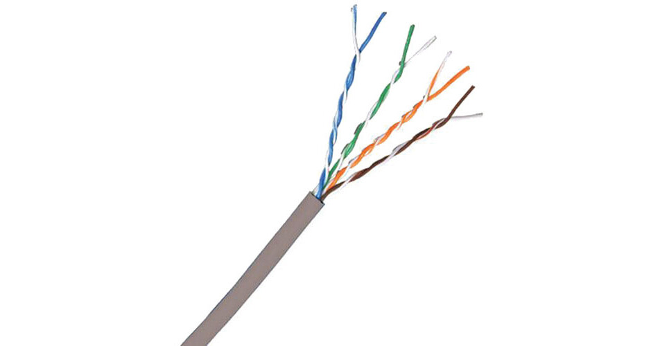 Comprehensive Cat 6 Plenum UTP Solid Bulk 1000' Cable