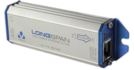 Veracity LONGSPAN Ethernet Range Extender with PoE VLS-1P-B B&H