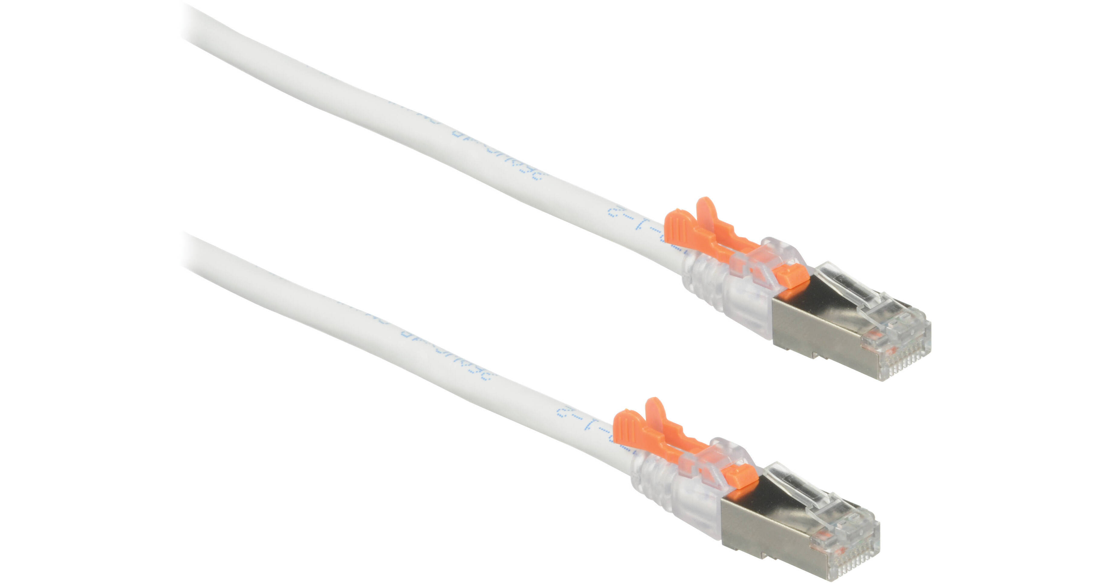 NTW 25' (7.62m) Cat6 Shielded Netlock Cable (White)