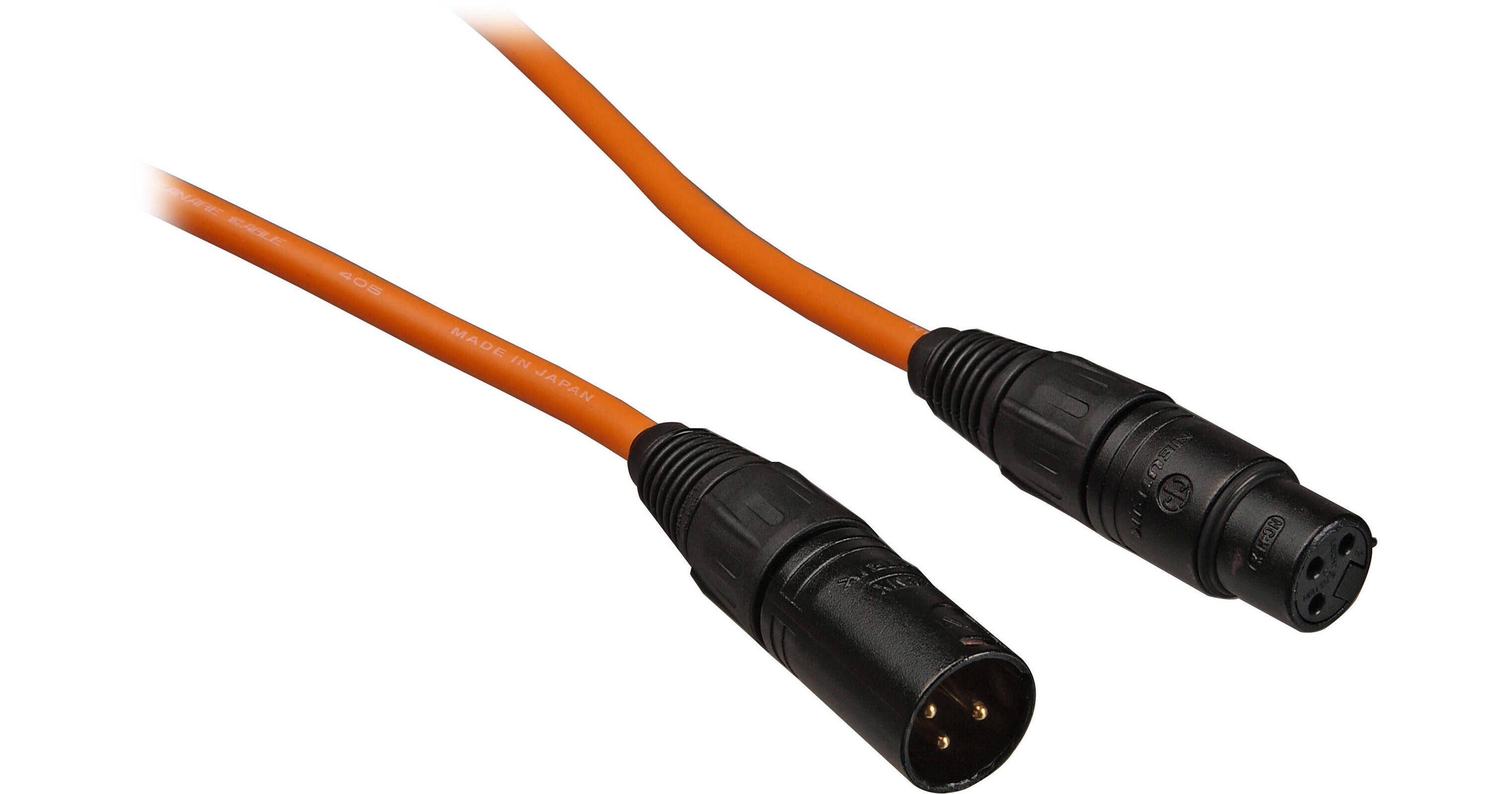 Canare L-4E6S Star Quad XLRM to XLRF Microphone Cable