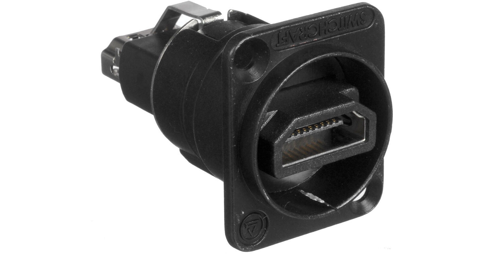 Switchcraft EH Series HDMI Feed-Through Connector EHHD192BPKG