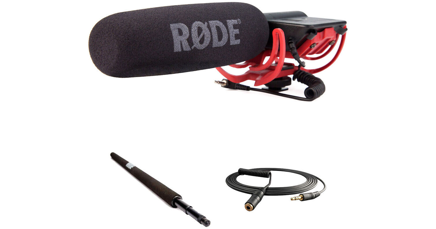 RODE VideoMic Camera-Mount Shotgun Microphone Kit with Micro