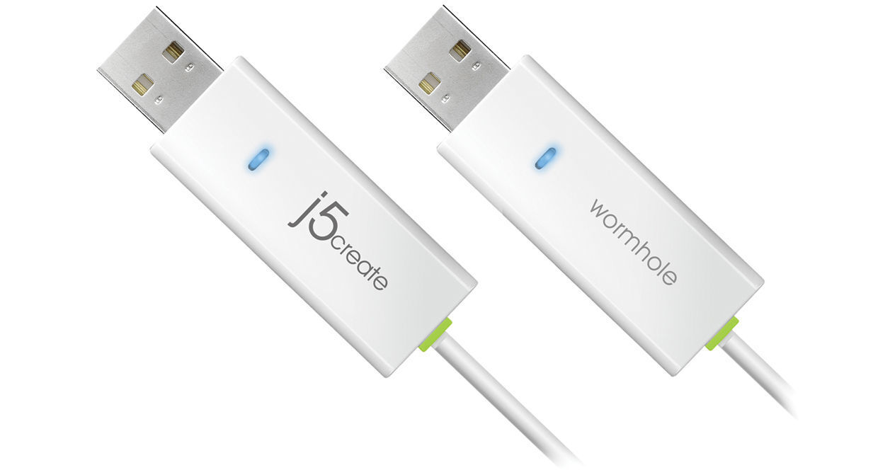 j5create JUC100 Wormhole Switch - USB Transfer Cable JUC 100 B&H