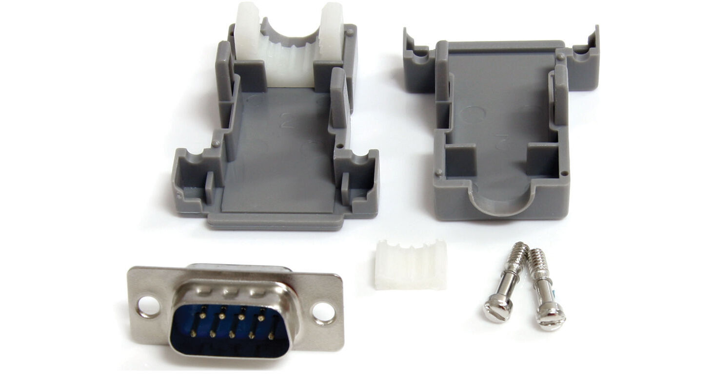 StarTech C9PSM Assembled DB9 Male Solder D-SUB Connector C9PSM