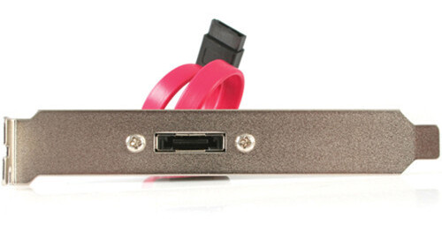 StarTech 1 Port SATA to eSATA Slot Plate Bracket ESATAPLATE1 B&H