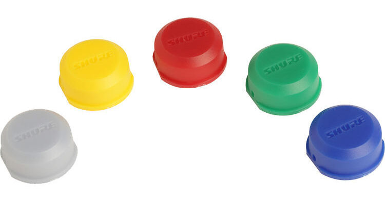 Shure Color ID Caps Kit for BLX Series Handheld Transmitters