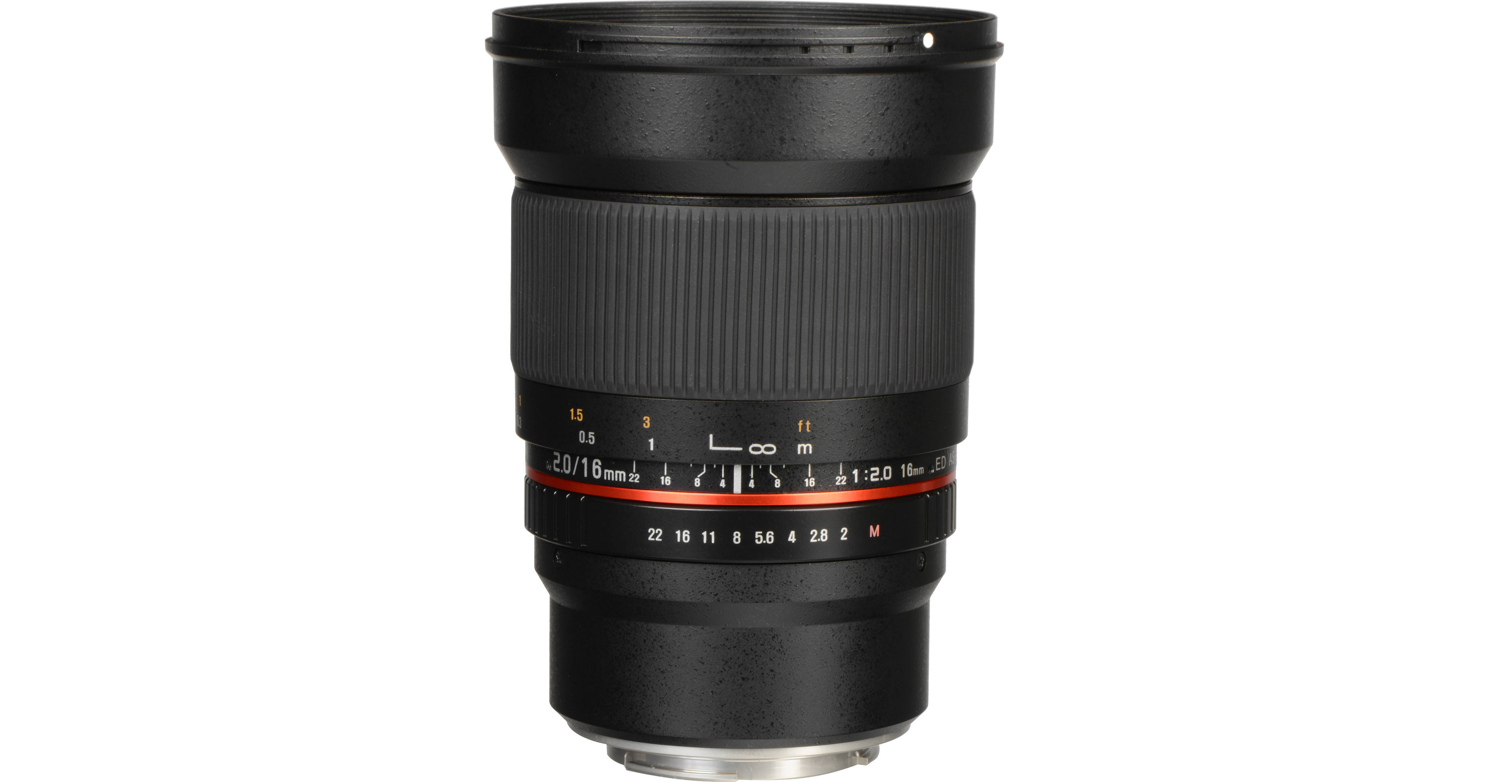 Rokinon 16mm f/2.0 ED AS UMC CS Lens for Canon EF-M Mount 16M-M
