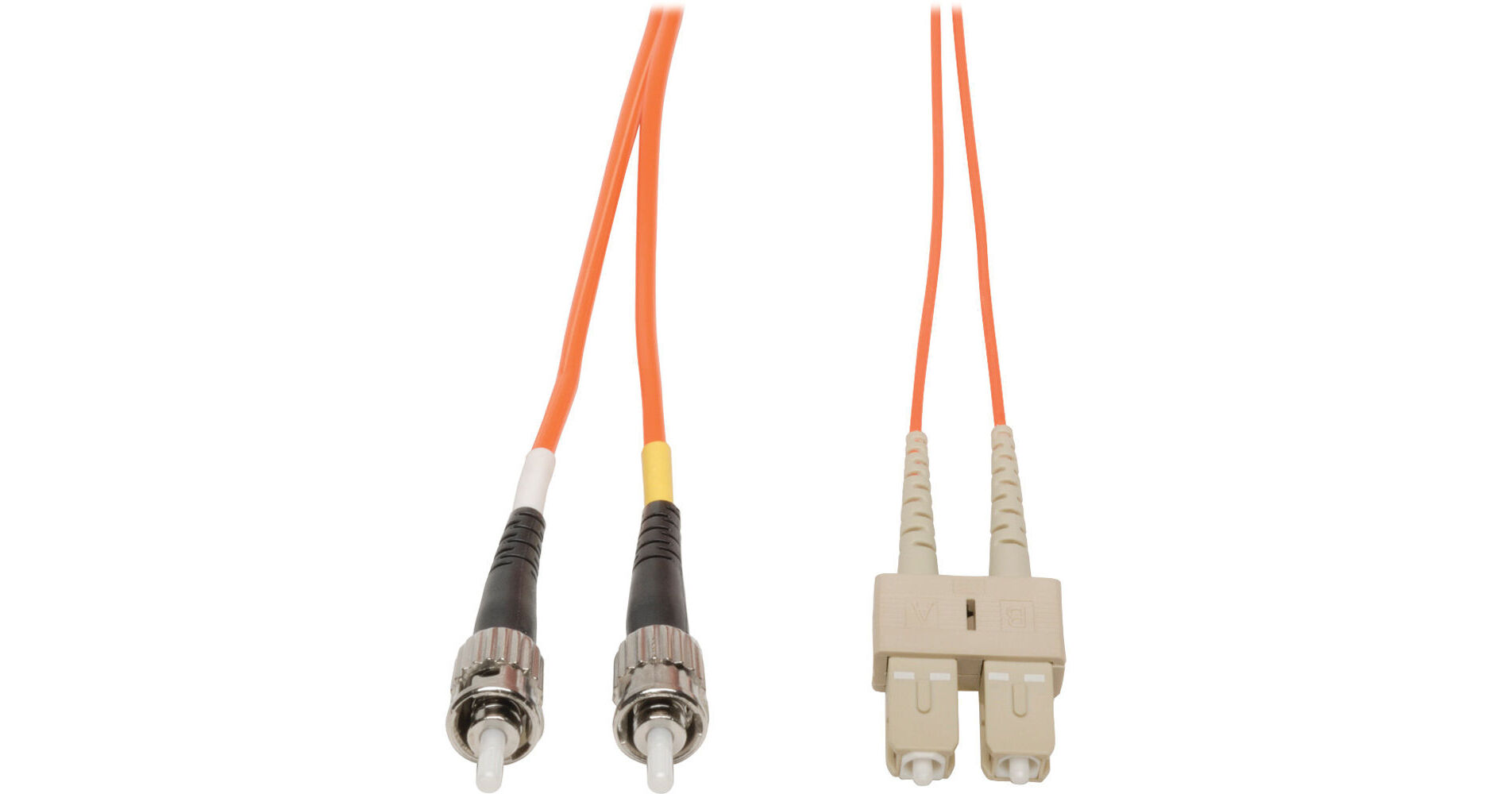 Camplex Duplex ST to Duplex SC Multimode Fiber MMD62-ST-SC-001