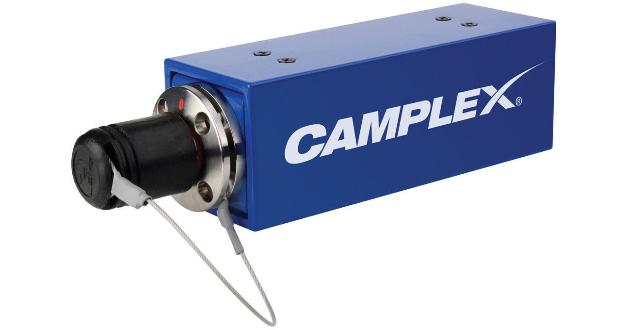 Camplex SMPTE 311M to Duplex ST Male Fiber Optic Adapter