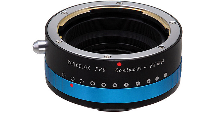 FotodioX Contax N Pro Lens Adapter with Built-In CNTXN-FXRF-PRO